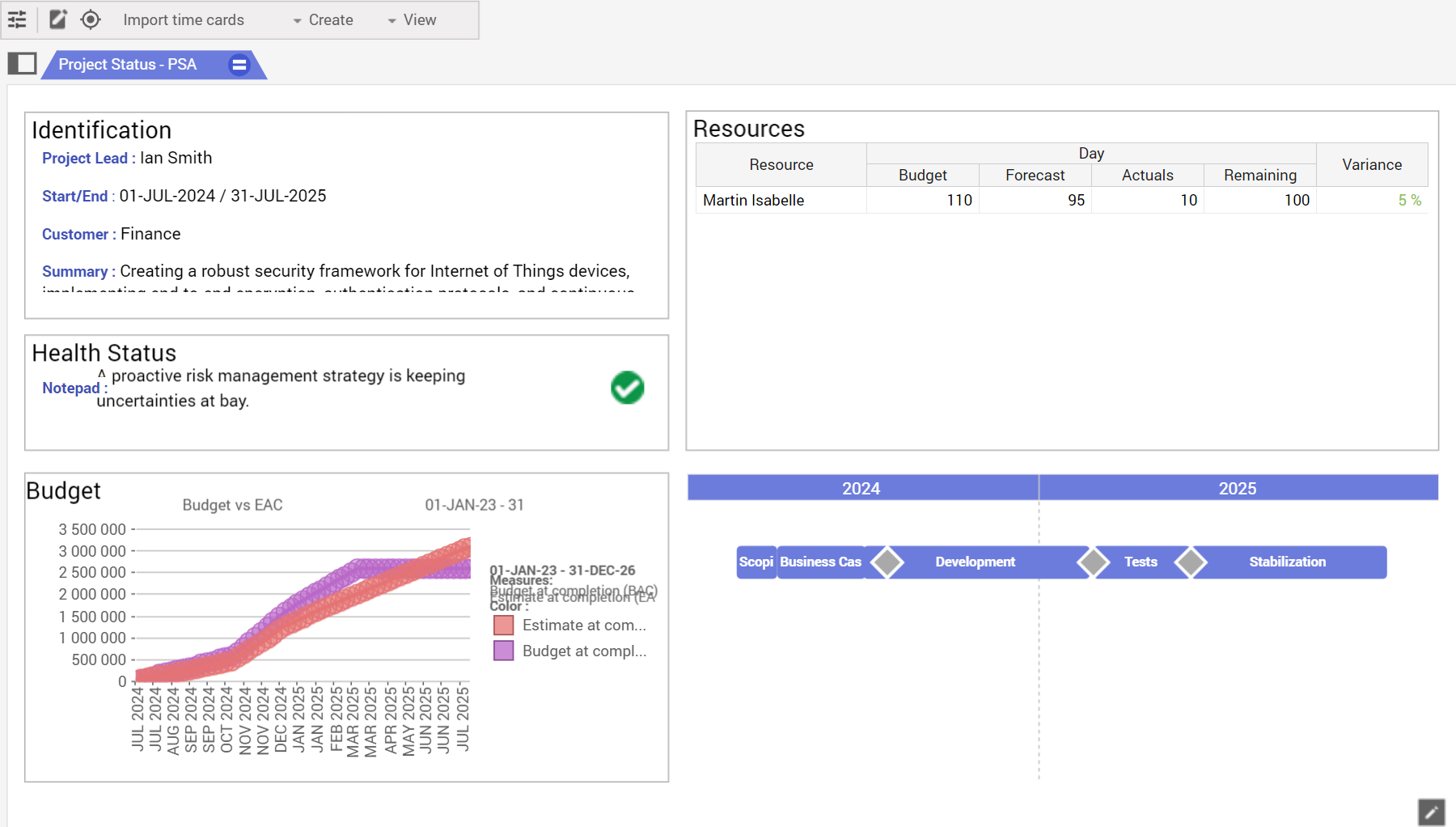Enhance PPM Decision-Making with Integrated Time Tracking | Planisware